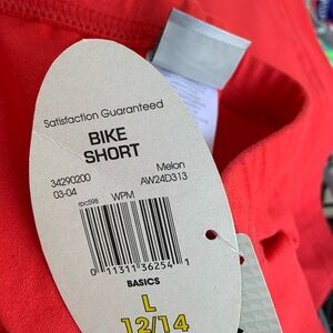 Athletic Works | Shorts | Nwt Athletic Works Red Bike Shorts | Poshmark